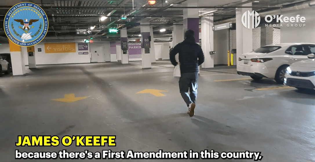 WILD INTERACTION: O'Keefe Confronts Top Pentagon Official Caught on ...